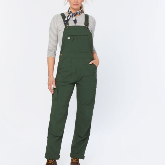 Duluth Trading Co | Pants & Jumpsuits | Womens Green Overalls Xs3 ...
